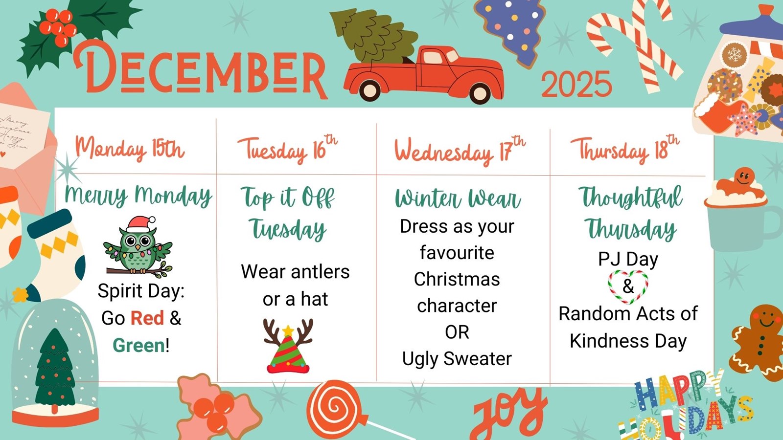 Spirit Week at PIESS